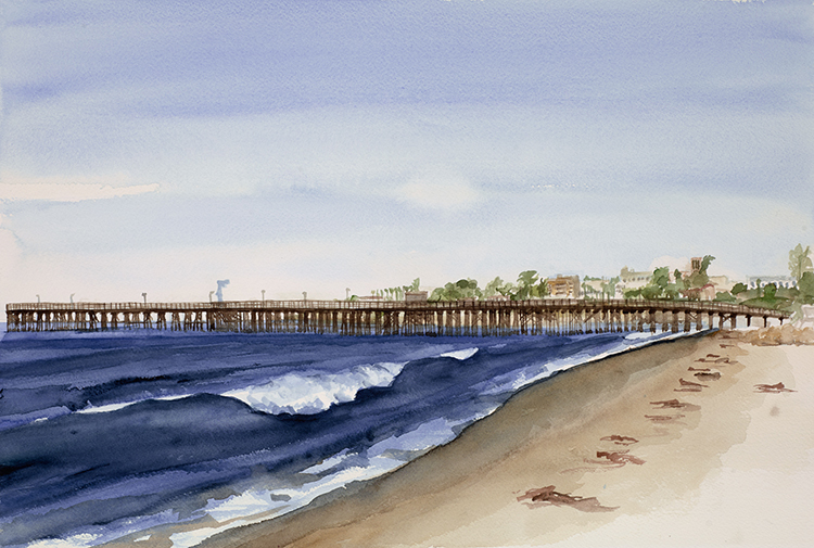 Goleta Pier ©2014, Eric M. Davis